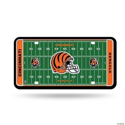 NFL Cincinnati Bengals Field License Plate | Oriental Trading