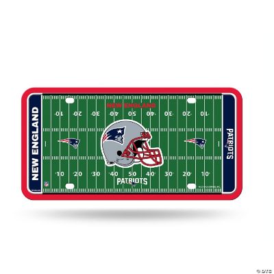 NFL New England Patriots Field License Plate | Oriental Trading