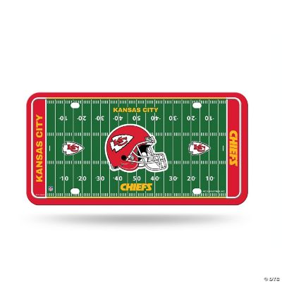 NFL Kansas City Chiefs Field License Plate | Oriental Trading
