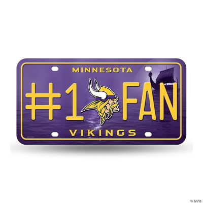 NFL Minnesota Vikings License Plate