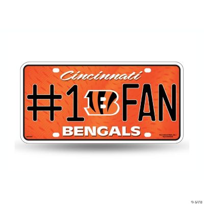 NFL Cincinnati Bengals License Plate | Oriental Trading