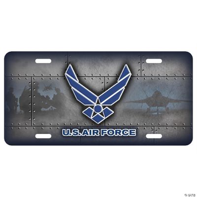 United States Airforce License Plate | Oriental Trading