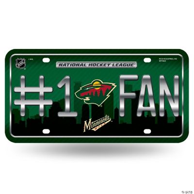 NHL Minnesota Wild License Plate | Oriental Trading