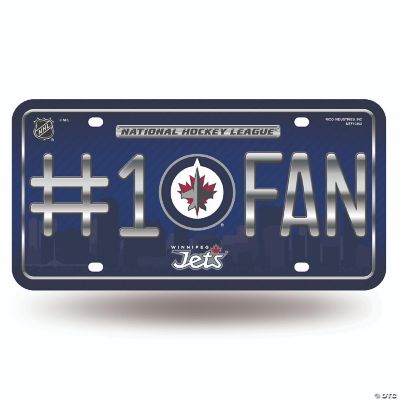 NHL Winnipeg Jets License Plate
