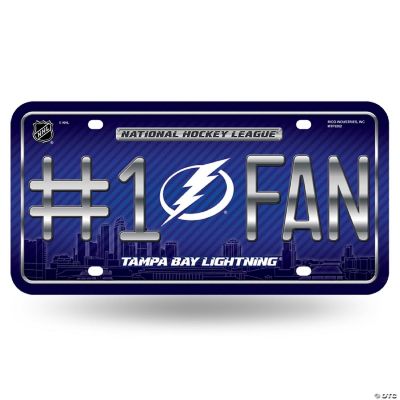 NHL Tampa Bay Lightning License Plate