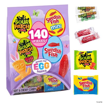 Sour Patch Kids and Swedish Fish™ Easter Candy - 140 Pc.