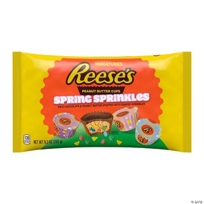 Reese's® Peanut Butter Cups Miniatures with Spring Sprinkles - 36 Pc.