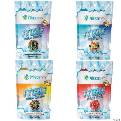 17 oz. Family Freeze Dry Fr'izzle Candy Assortment - 4 Pc. | Oriental ...
