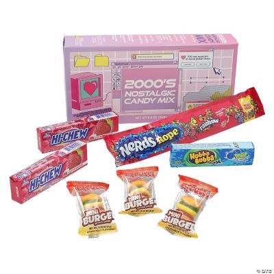 6.8 oz. Retro Party 2000s-Themed Candy & Treats Handout Assortment ...