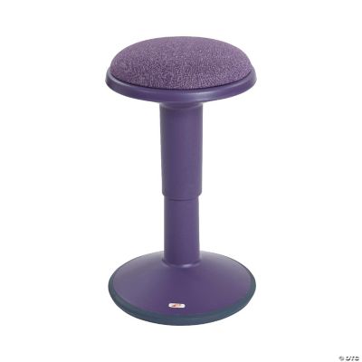 ECR4Kids Sitwell Wobble Stool with Cushion, Adjustable Height, Active ...