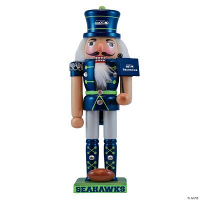 MasterPieces NFL Seattle Seahawks Nutcracker | Oriental Trading