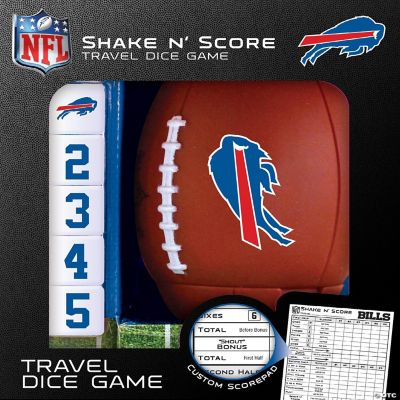 Officially Licensed NFL Buffalo Bills Shake N Score Dice Game ...