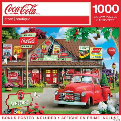 MasterPieces Coca-Cola - The Store 1000 Piece Jigsaw Puzzle for Adults ...