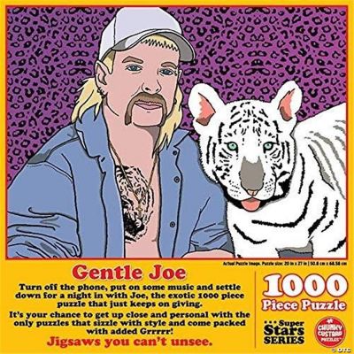 Gentle Joe Tiger King Jigsaw Puzzle 1000ct Piece Pop Culture Premium ...