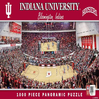 MasterPieces Panoramic Puzzle - NCAA Indiana Hoosiers Basketball Court ...
