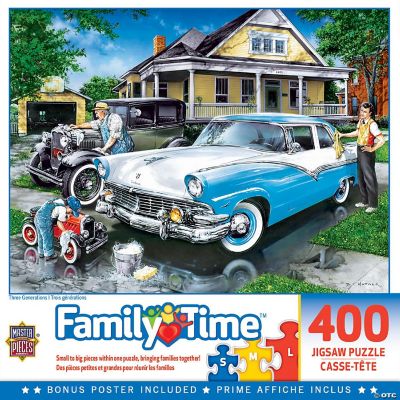 MasterPieces Family Time - Three Generations 400 Piece Jigsaw Puzzle ...
