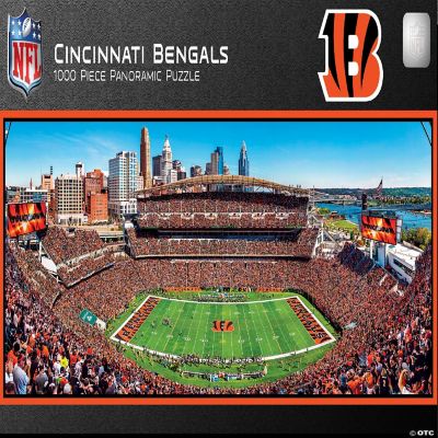 Cincinnati Bengals - 1000 Piece Panoramic Jigsaw Puzzle | Oriental Trading