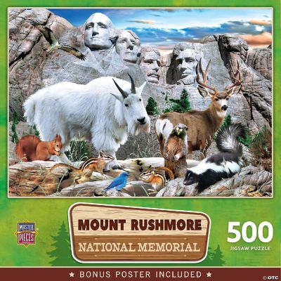 MasterPieces Mount Rushmore National Memorial 500 Piece Jigsaw Puzzle ...