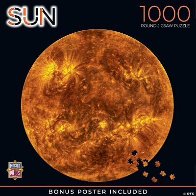 MasterPieces The Sun - 1000 Piece Round Jigsaw Puzzle for Adults ...