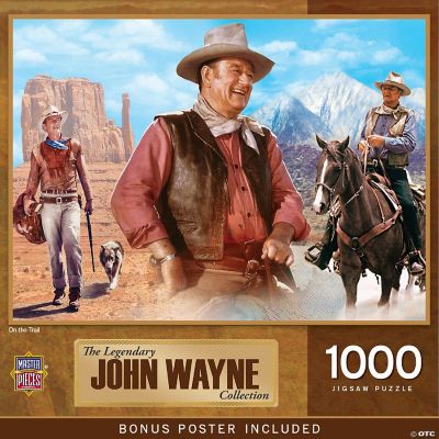 MasterPieces John Wayne Collection - On the Trail 1000 Piece Puzzle ...