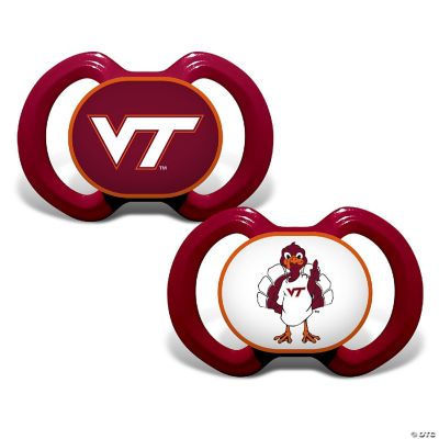 Virginia Tech Hokies - Pacifier 2-Pack | Oriental Trading