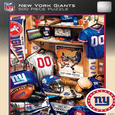 New York Giants - Locker Room 500 Piece Jigsaw Puzzle | Oriental Trading
