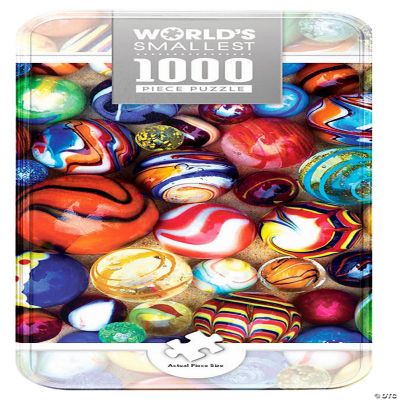 MasterPieces World's Smallest All My Marbles 1000 Piece Jigsaw Puzzle ...