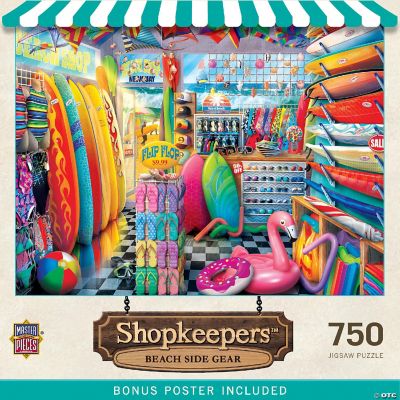 MasterPieces Shopkeepers - Beach Side Gear 750 Piece Jigsaw Puzzle ...