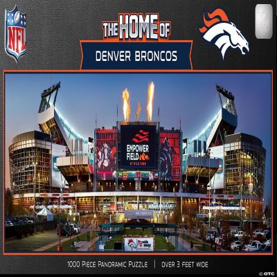 Denver Broncos - Stadium View 1000 Piece Panoramic Jigsaw Puzzle ...