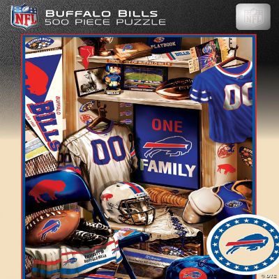 Buffalo Bills - Locker Room 500 Piece Jigsaw Puzzle | Oriental Trading