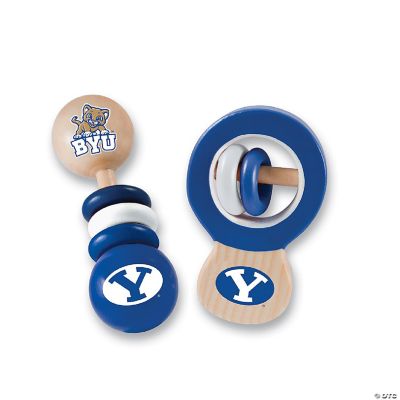 BYU Cougars - Baby Rattles 2-Pack | Oriental Trading