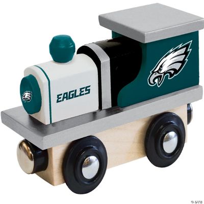 Officially Licensed NFL Philadelphia Eagles Wooden Toy Train Engine For ...