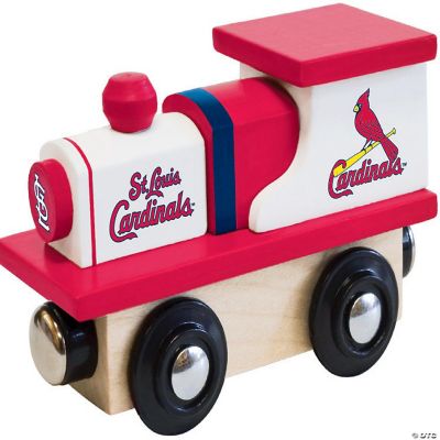 Officially Licensed MLB St. Louis Cardinals Wooden Toy Train Engine For ...