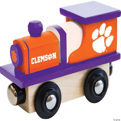 Officially Licensed NCAA Clemson Tigers Wooden Toy Train Engine For ...