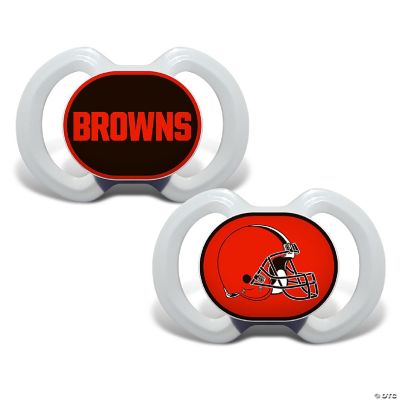 Cleveland Browns - Pacifier 2-Pack | Oriental Trading