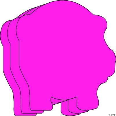 Creative Shapes Etc. - Large Single Color Construction Paper Craft Cut ...