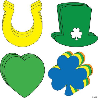 Creative Shapes Etc. - Small Cut-out Set - Irish Charm | Oriental Trading