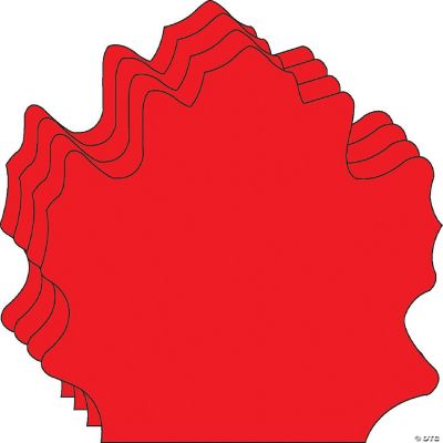 Creative Shapes Etc. - Large Single Color Construction Paper Craft Cut ...