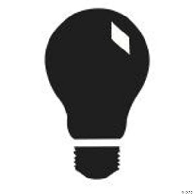 Creative Shapes Etc. - Incentive Stamp - Light Bulb | Oriental Trading