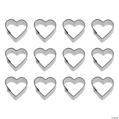 Mini Heart 1 inch Cookie Cutters | Oriental Trading