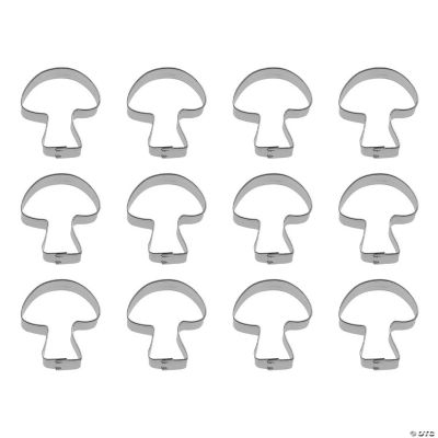 Mini Mushroom 1.5 inch Cookie Cutters | Oriental Trading