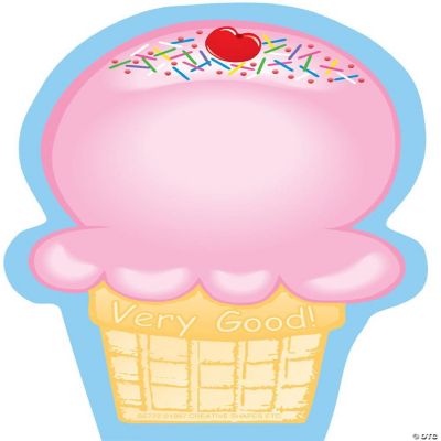 Creative Shapes Etc. - Mini Notepad - Ice Cream Cone