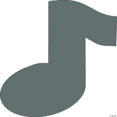 Creative Shapes Etc. - Sticky Shape Notepad - Music Note | Oriental Trading