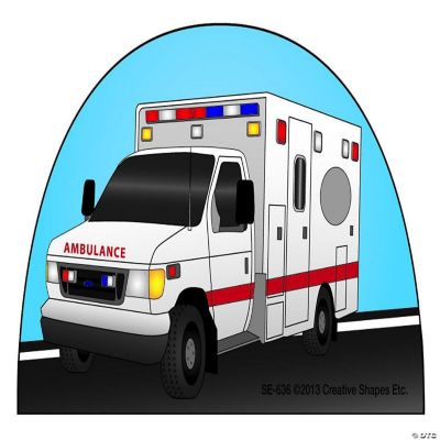 Creative Shapes Etc. - Mini Notepad Ambulance | Oriental Trading