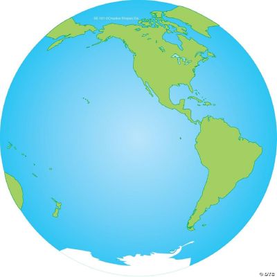 Creative Shapes Etc. - Large Notepad - Earth | Oriental Trading