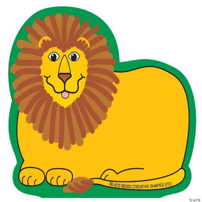 Creative Shapes Etc. - Mini Notepad - Lion