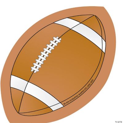 Creative Shapes Etc. - Mini Notepad - Football | Oriental Trading