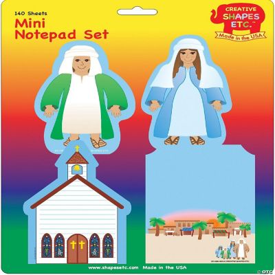 Creative Shapes Etc. - Mini Notepad Set - Holyland