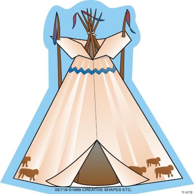 Creative Shapes Etc. - Mini Notepad - Teepee | Oriental Trading