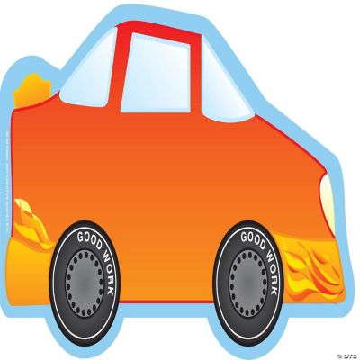 Creative Shapes Etc. - Large Notepad - Race Car | Oriental Trading